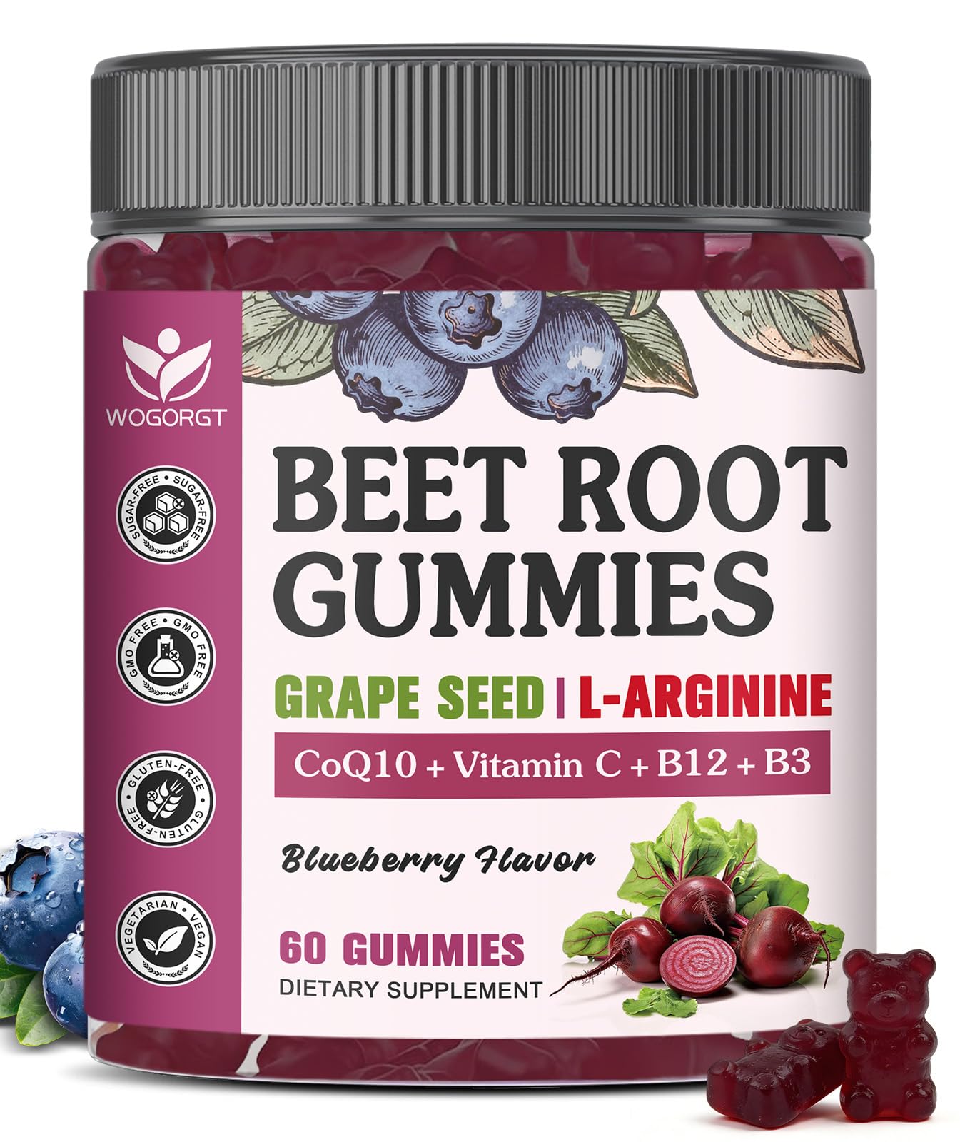 sugar free beet root gummies