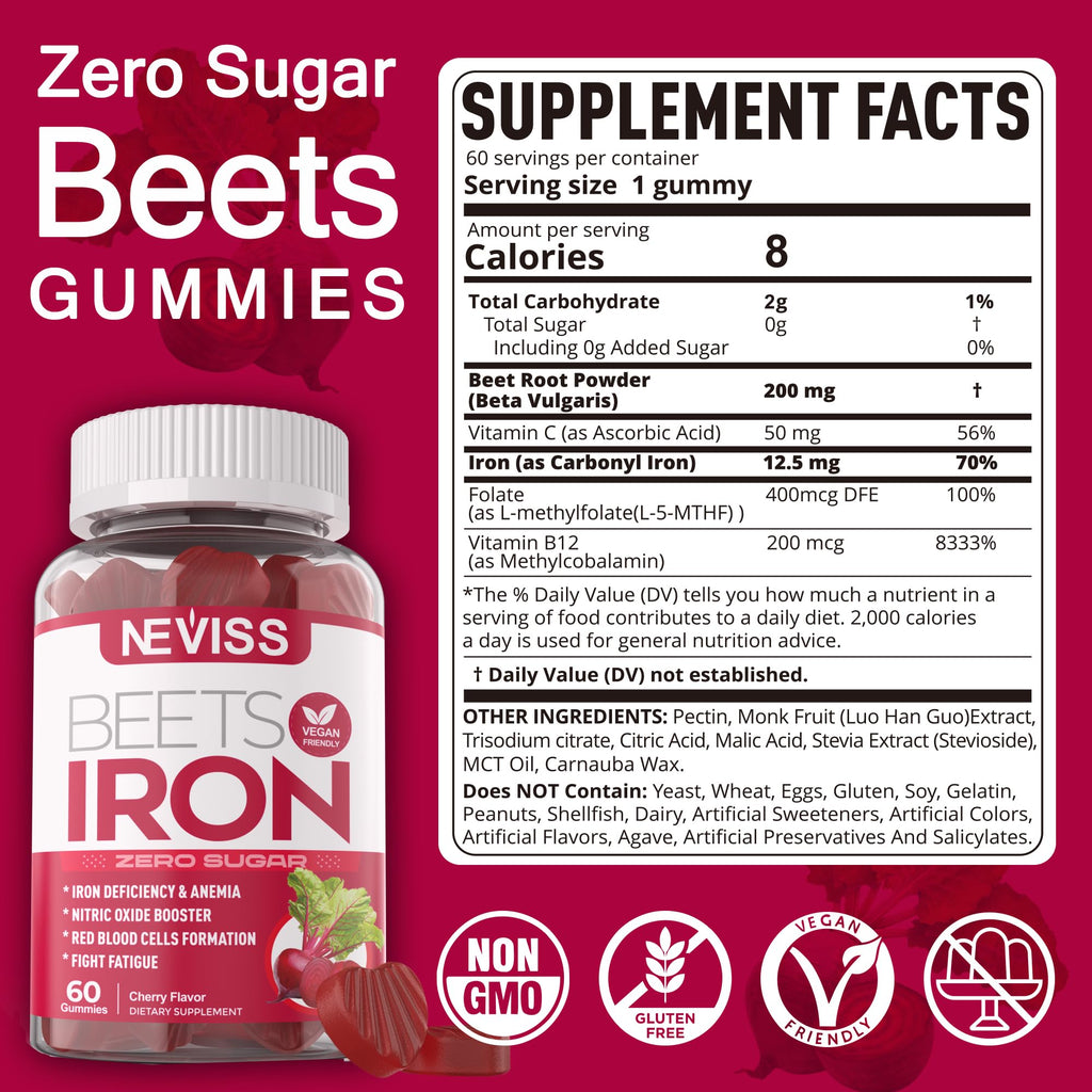 sugar-free beet root vitamins