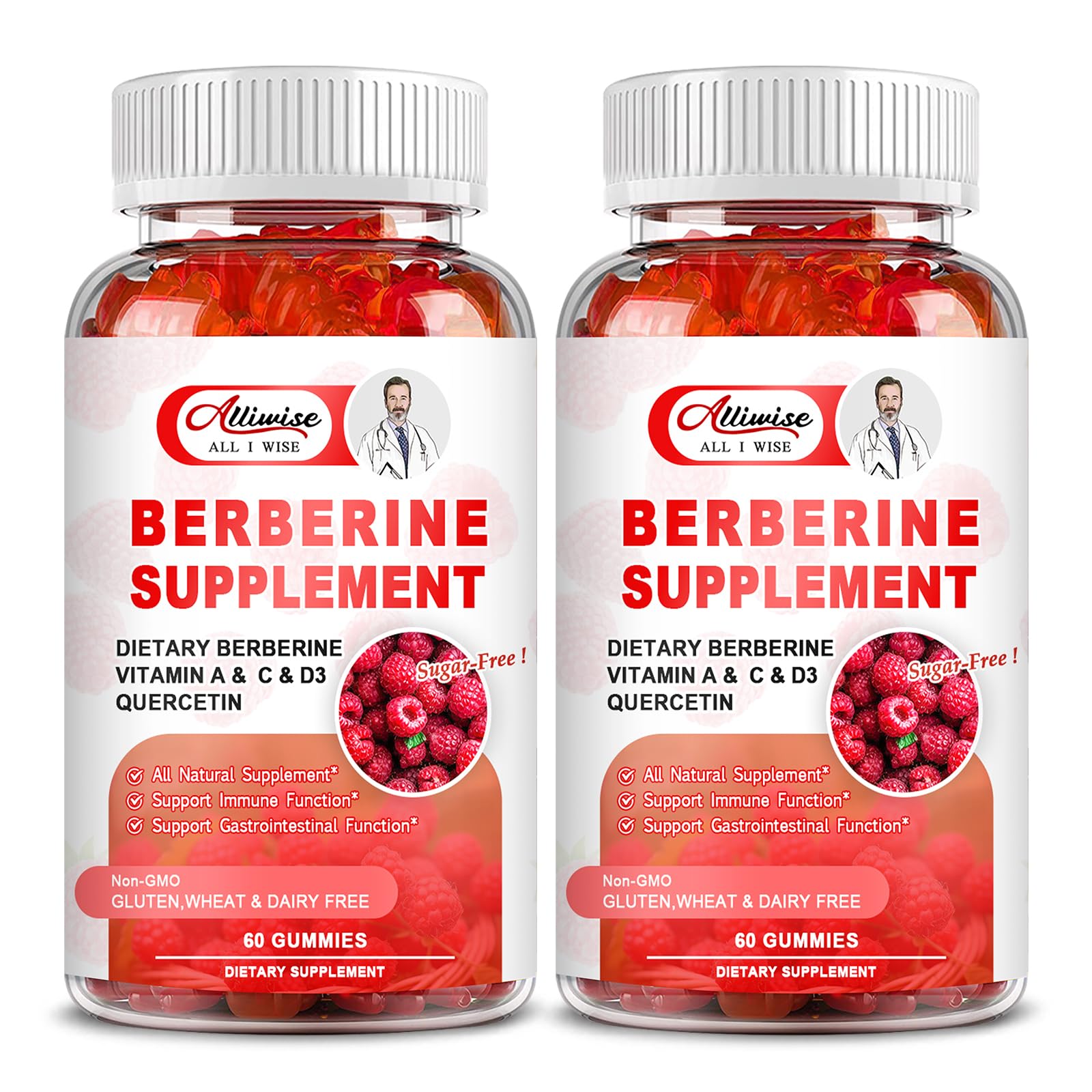 sugar-free berberine gummies for health