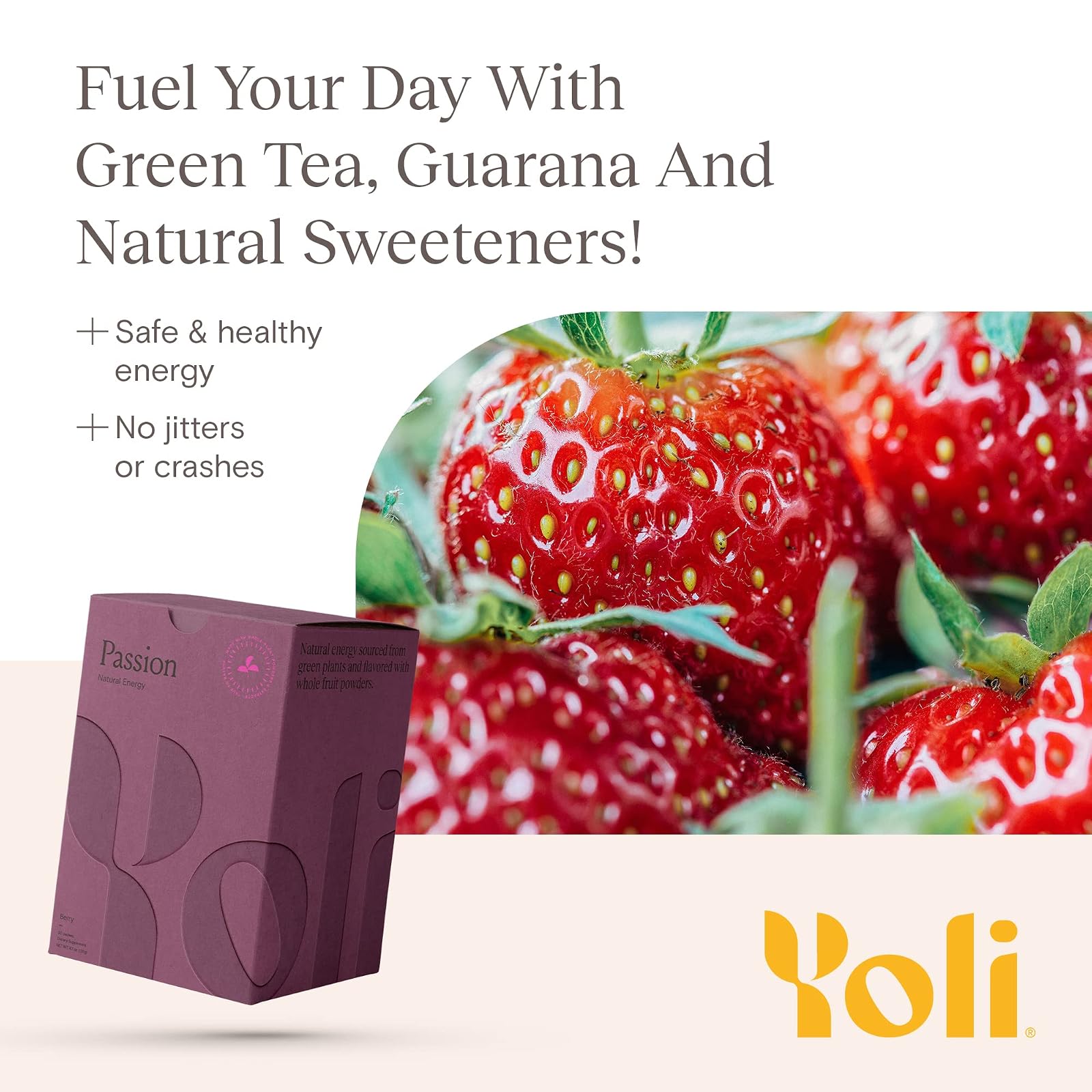 sugar-free berry energy powder