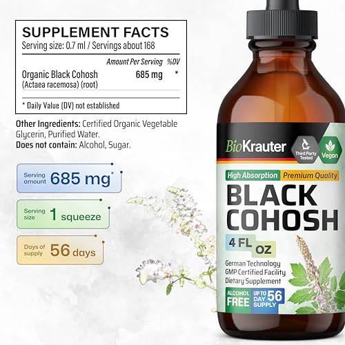 sugar free black cohosh benefits