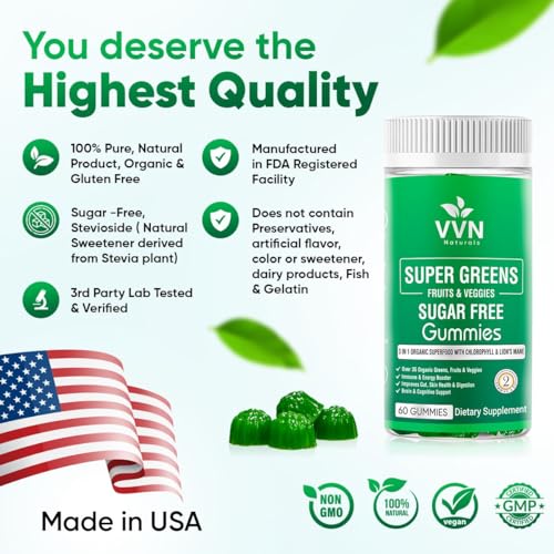sugar-free blended supplements for vitality