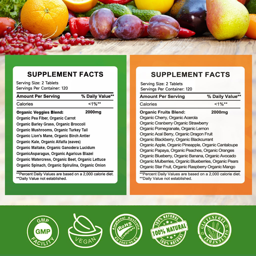 sugar-free blended vitamin & mineral supplements