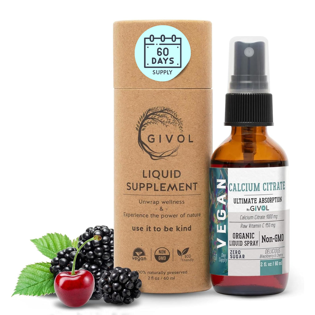 sugar-free calcium citrate spray
