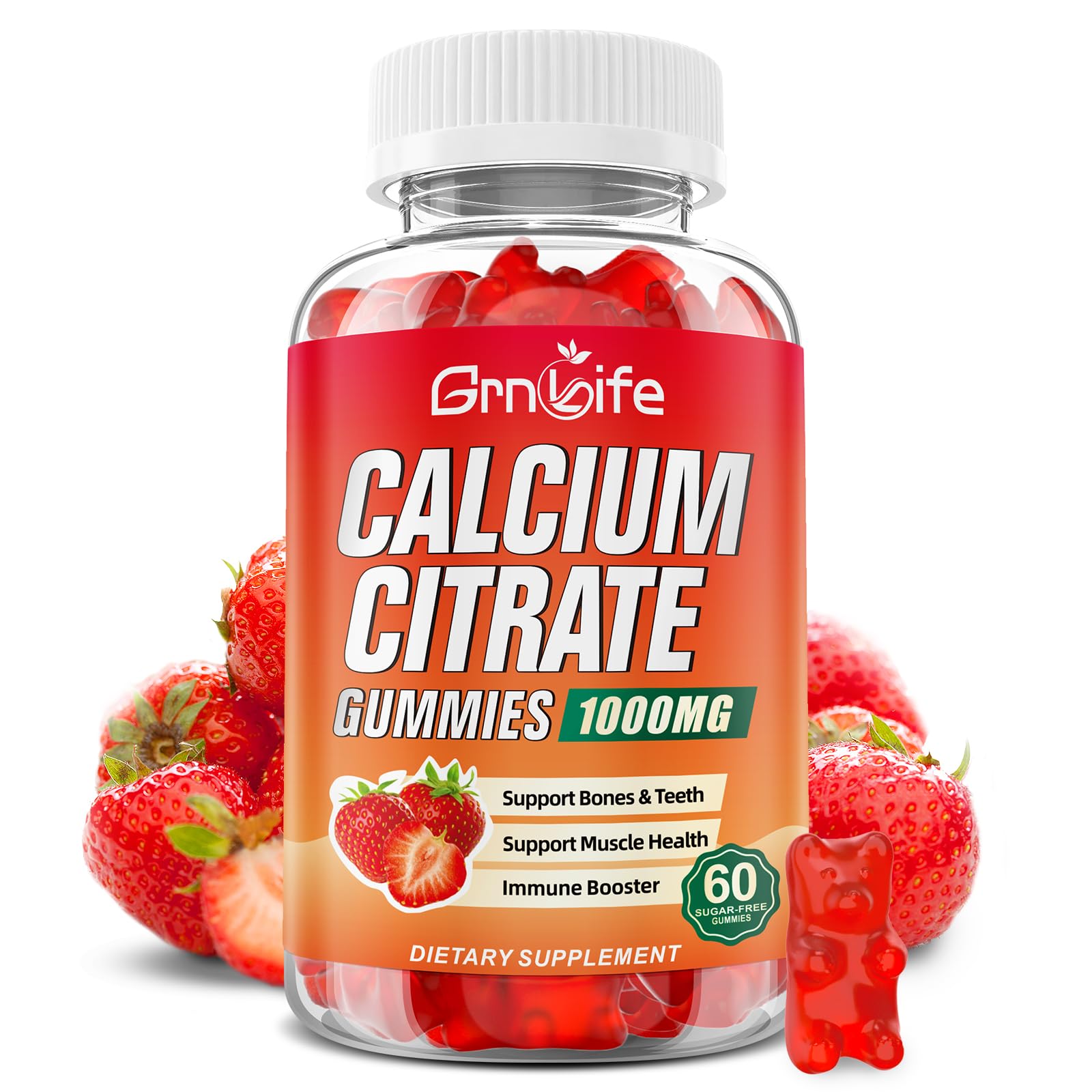 sugar free calcium gummies for adults