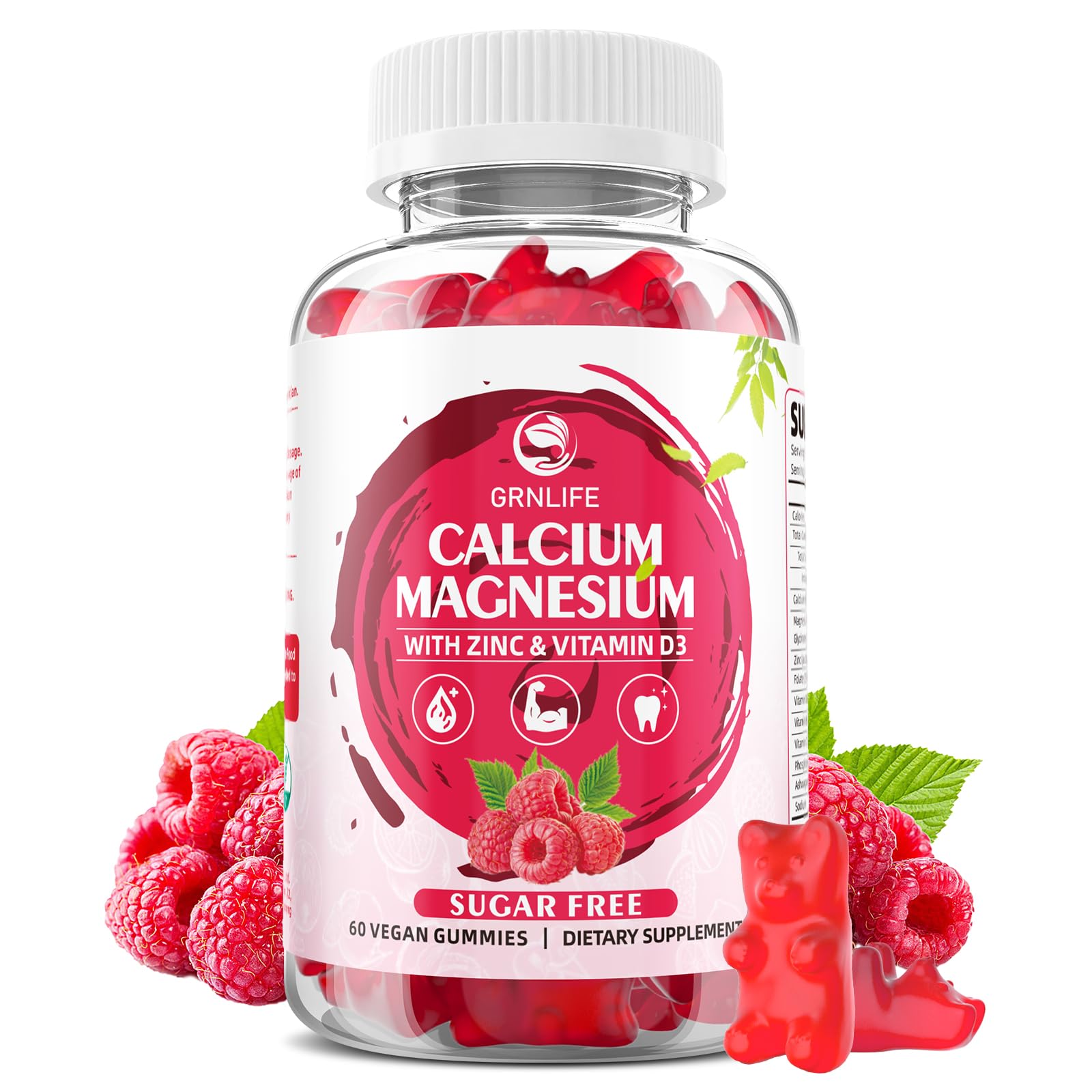 sugar free calcium gummies for adults