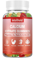 sugar-free calcium gummies for health