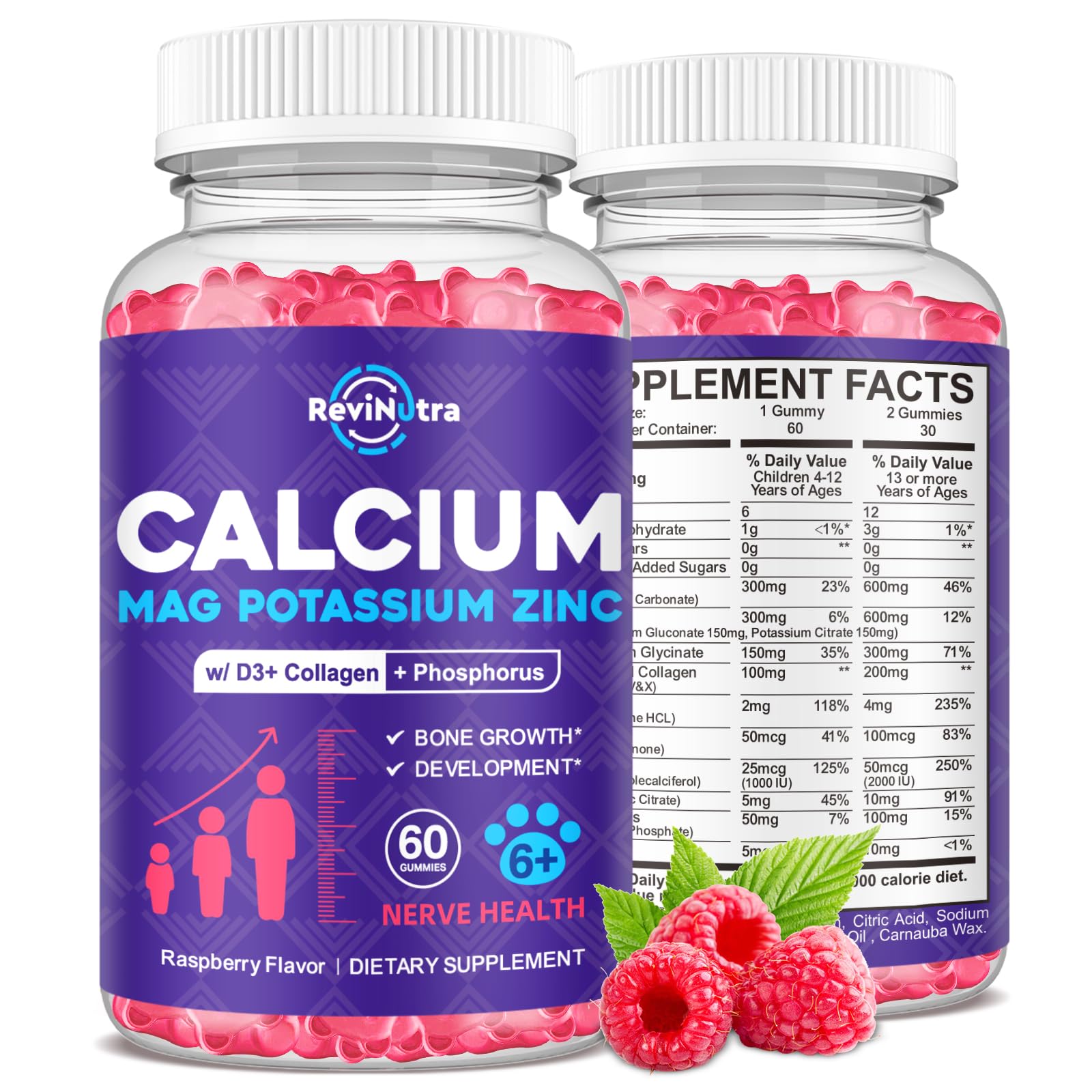 sugar free calcium gummies for kids