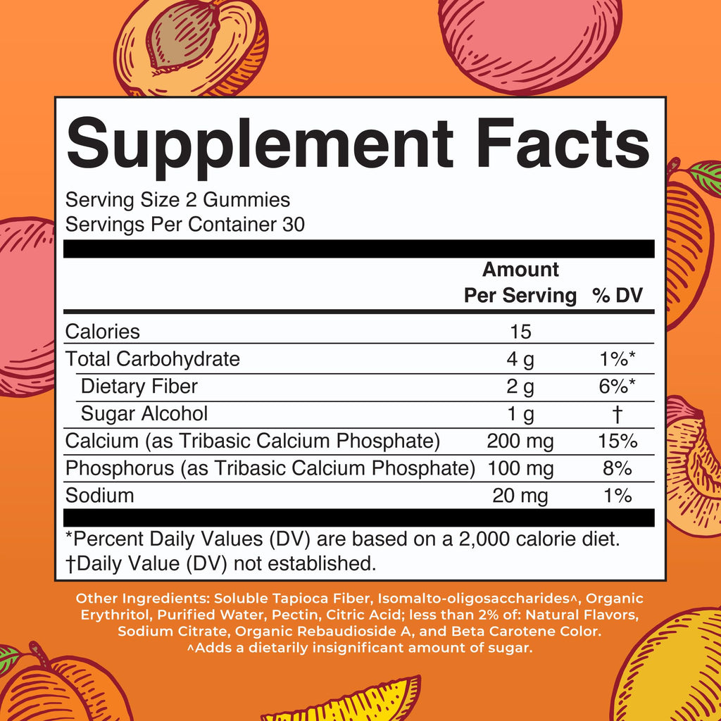 sugar-free calcium gummies for kids