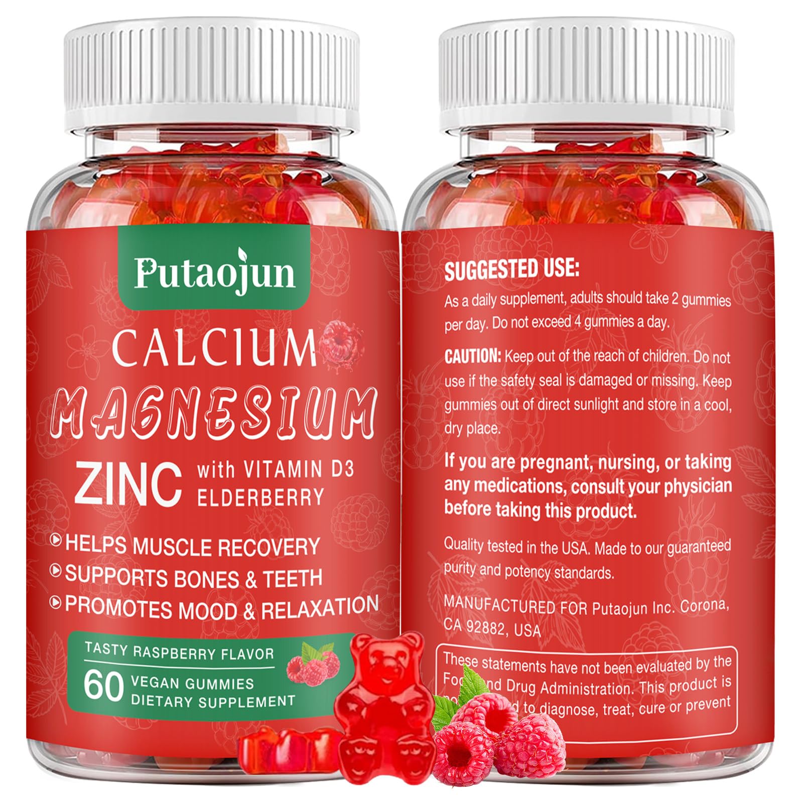 sugar free calcium gummies