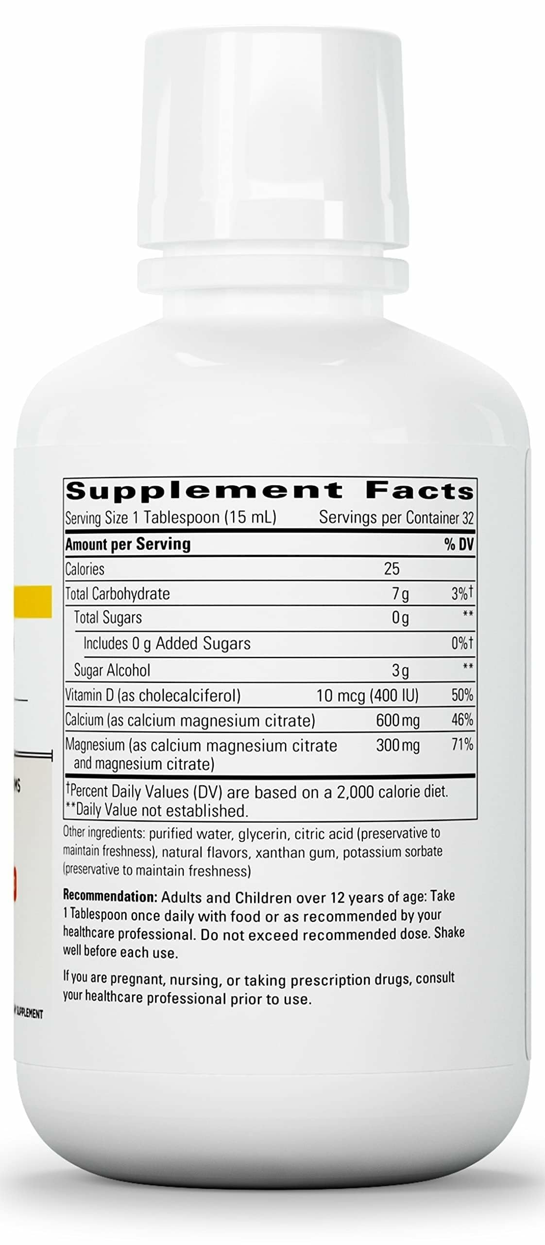 Sugar-free calcium magnesium blend