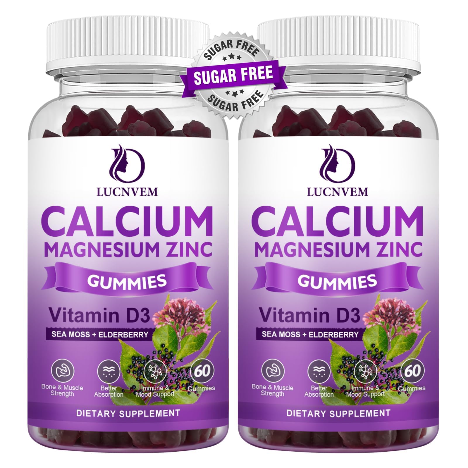 sugar-free calcium magnesium gummies