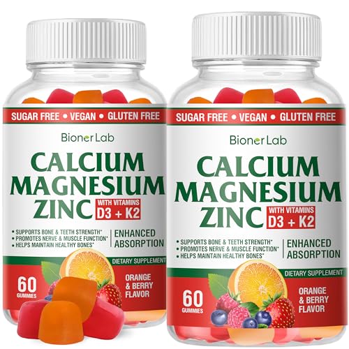sugar-free calcium magnesium zinc gummies