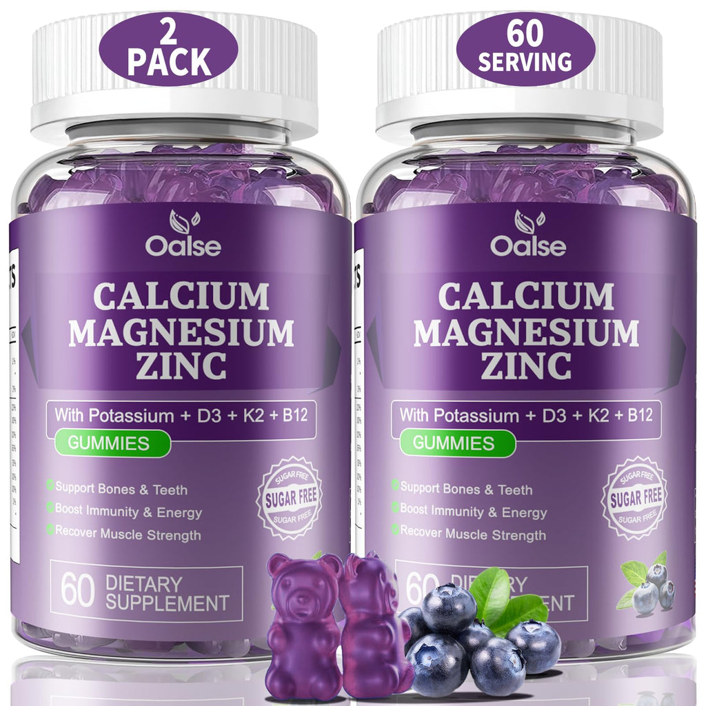 sugar free calcium magnesium zinc gummies