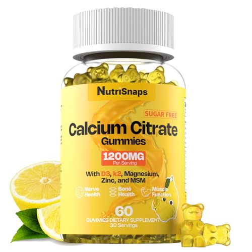 Sugar-free calcium supplement for immunity