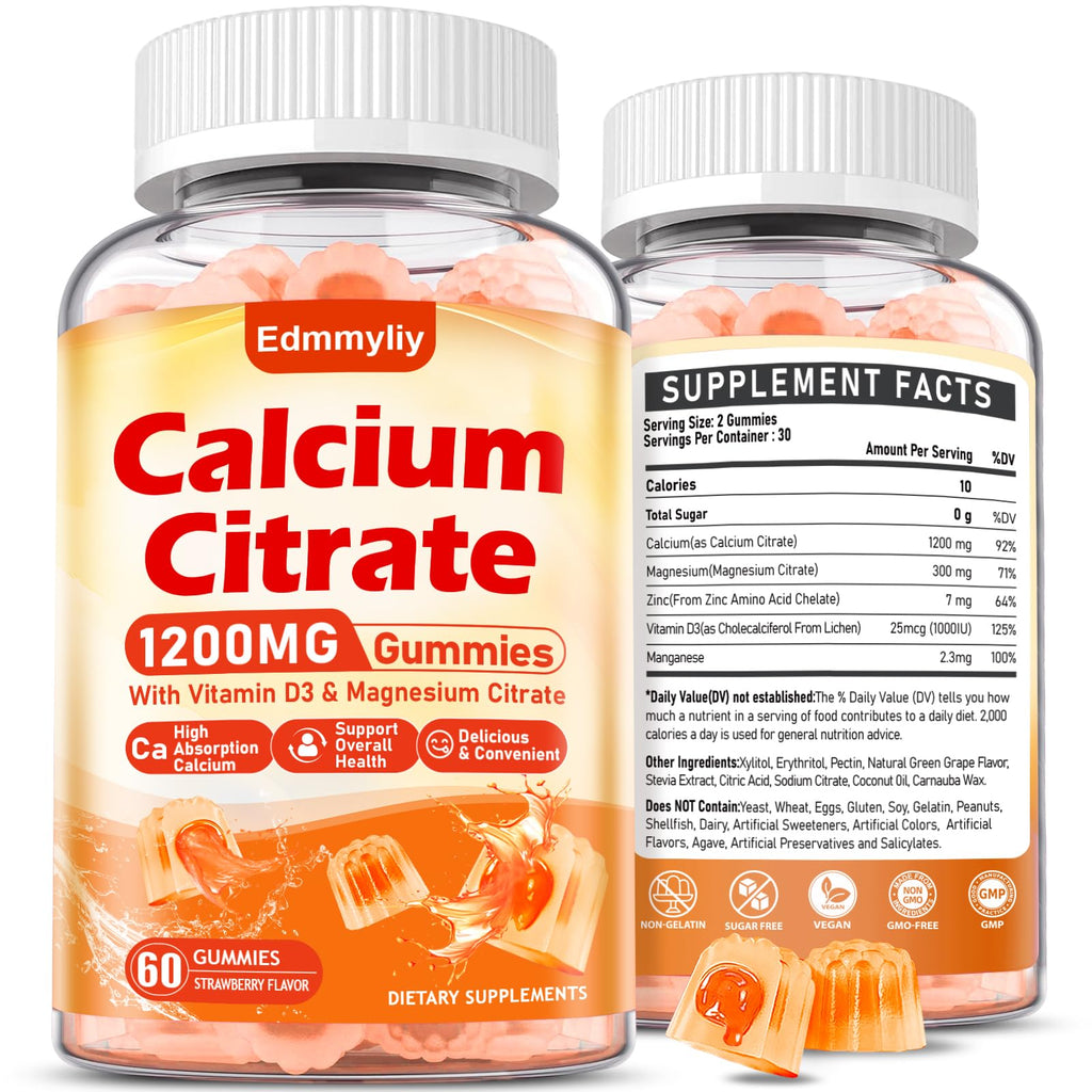 sugar-free calcium supplements for adults