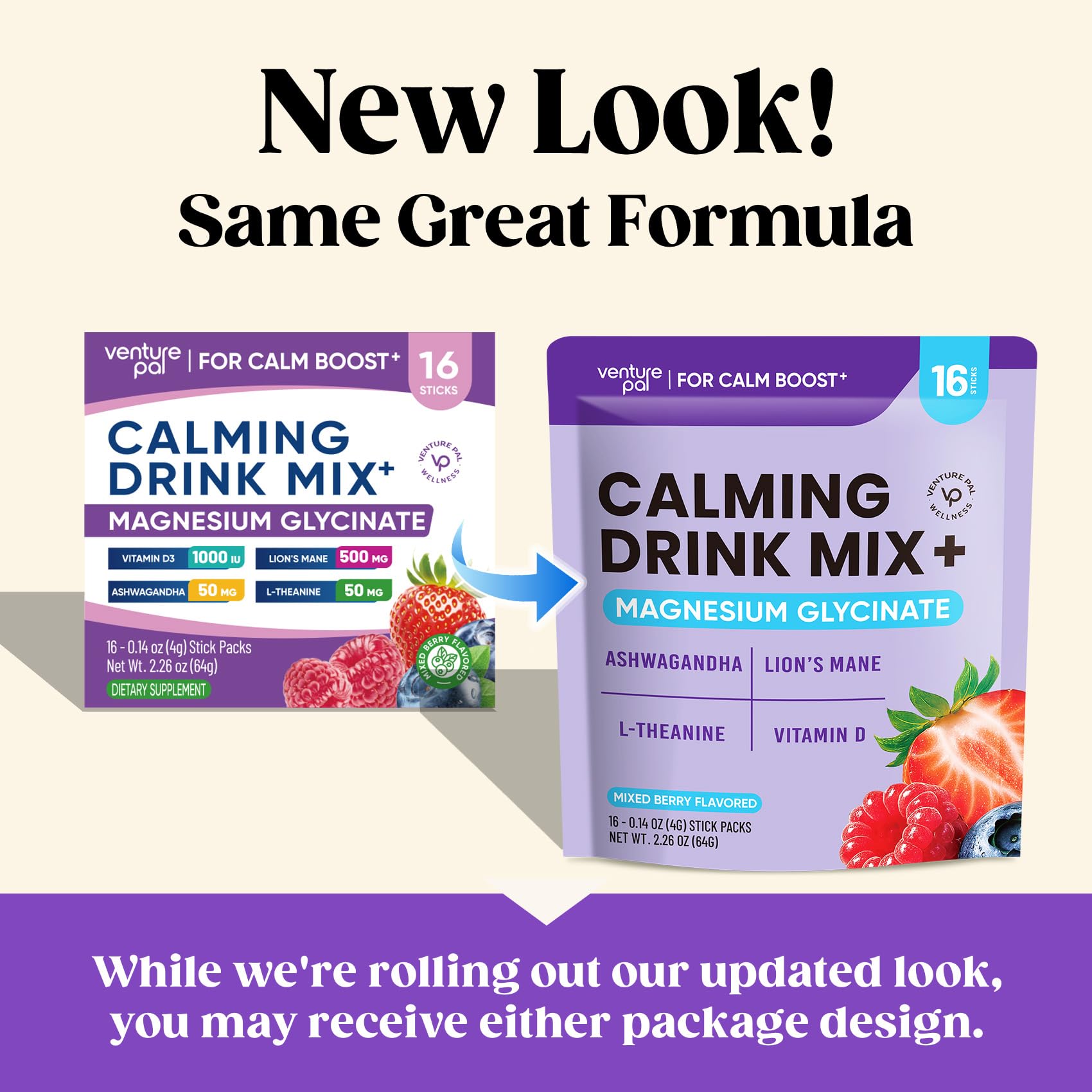 sugar-free calming drink for wellness