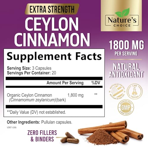 sugar free ceylon cinnamon capsules