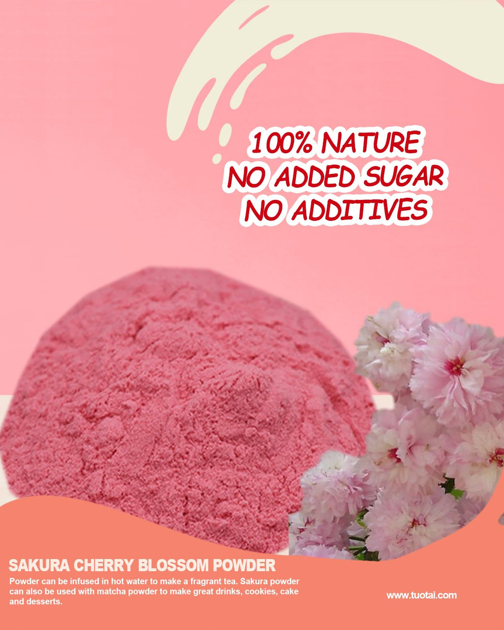 sugar-free cherry blossom nutrients