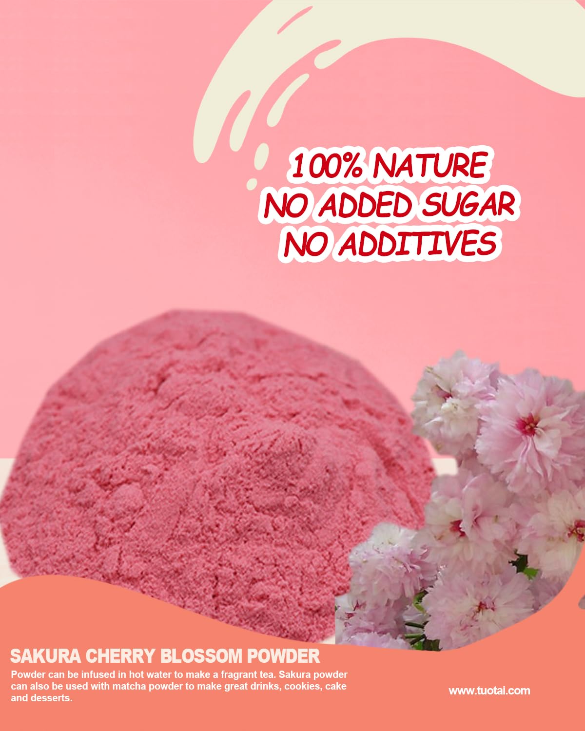 sugar-free cherry blossom nutrients