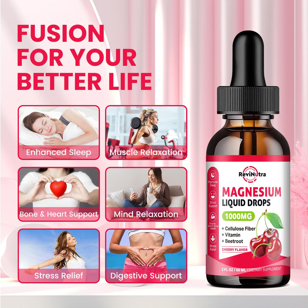 sugar-free cherry magnesium drops