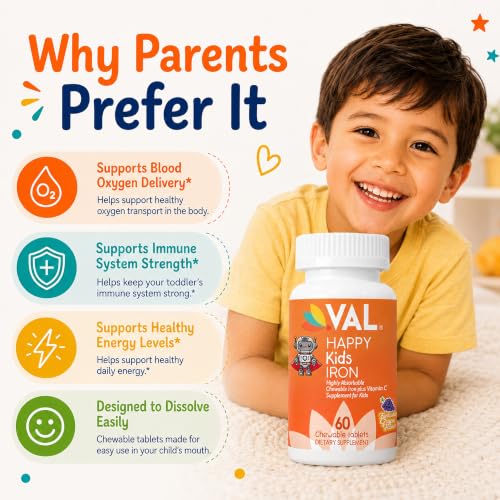 sugar-free chewable iron for children