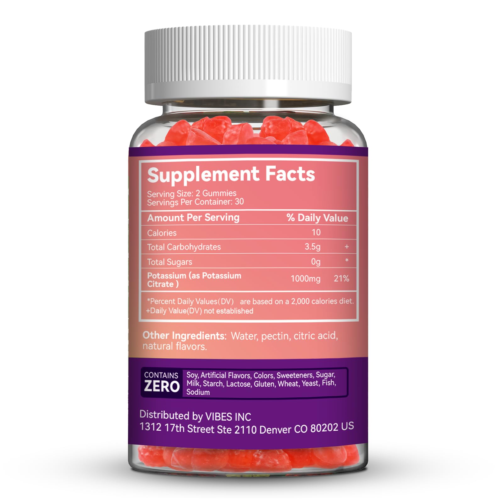 sugar-free chewable potassium for daily use