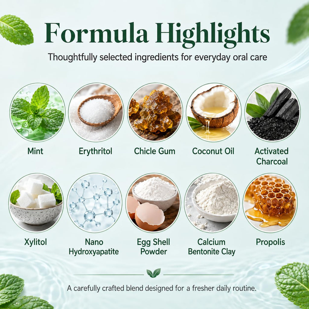 Sugar-free chewing gum with xylitol benefits