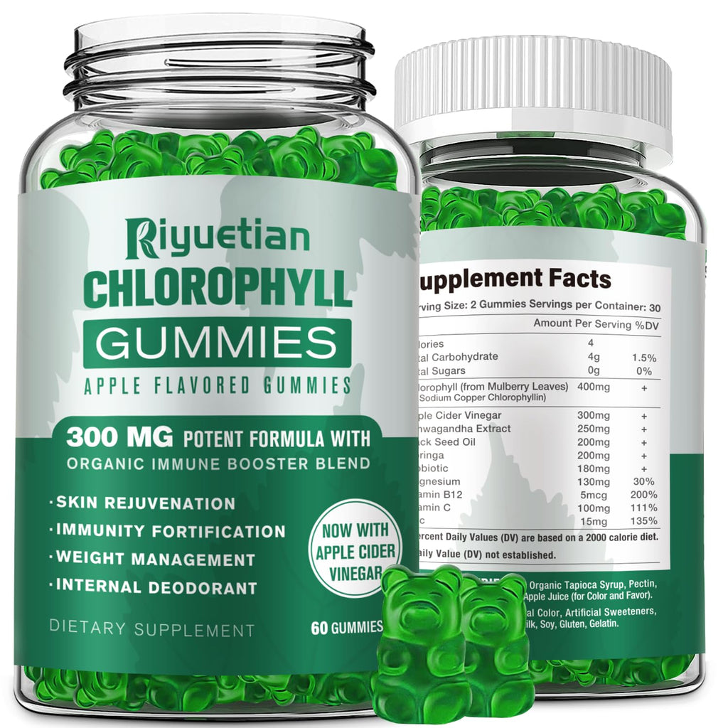 sugar free chlorophyll gummies for adults