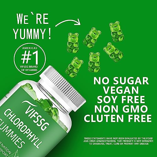 sugar-free chlorophyll gummies for women