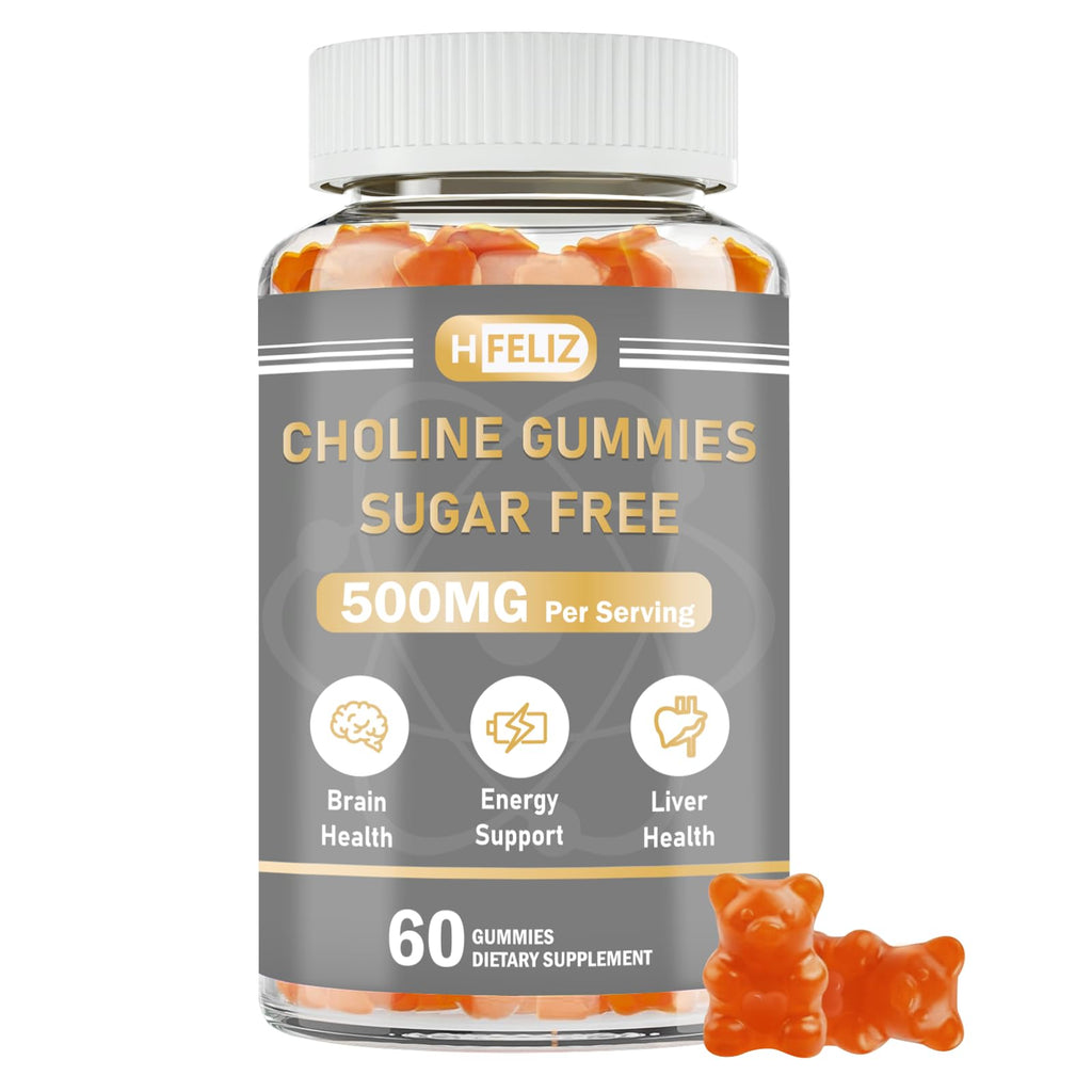 sugar free choline supplement gummies