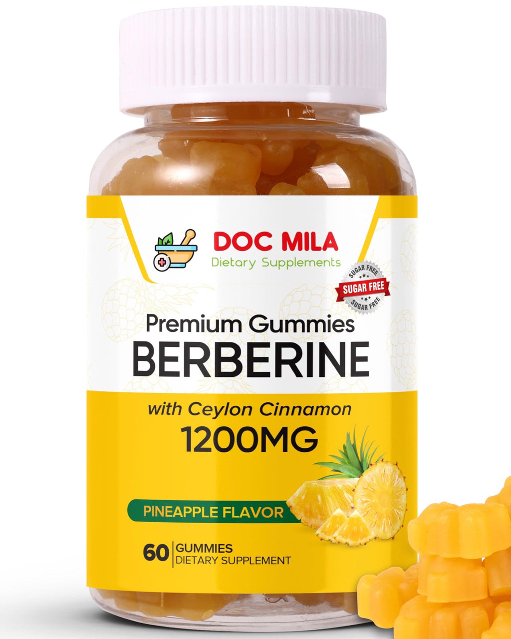 sugar-free cinnamon wellness gummies