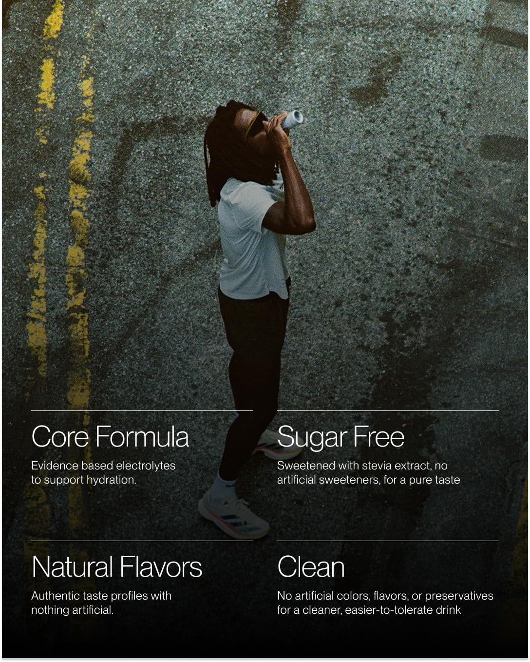 sugar-free citrus electrolyte hydration