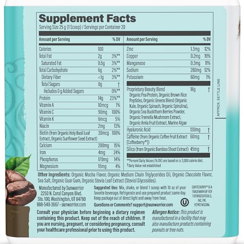 sugar-free collagen powder for hair growth