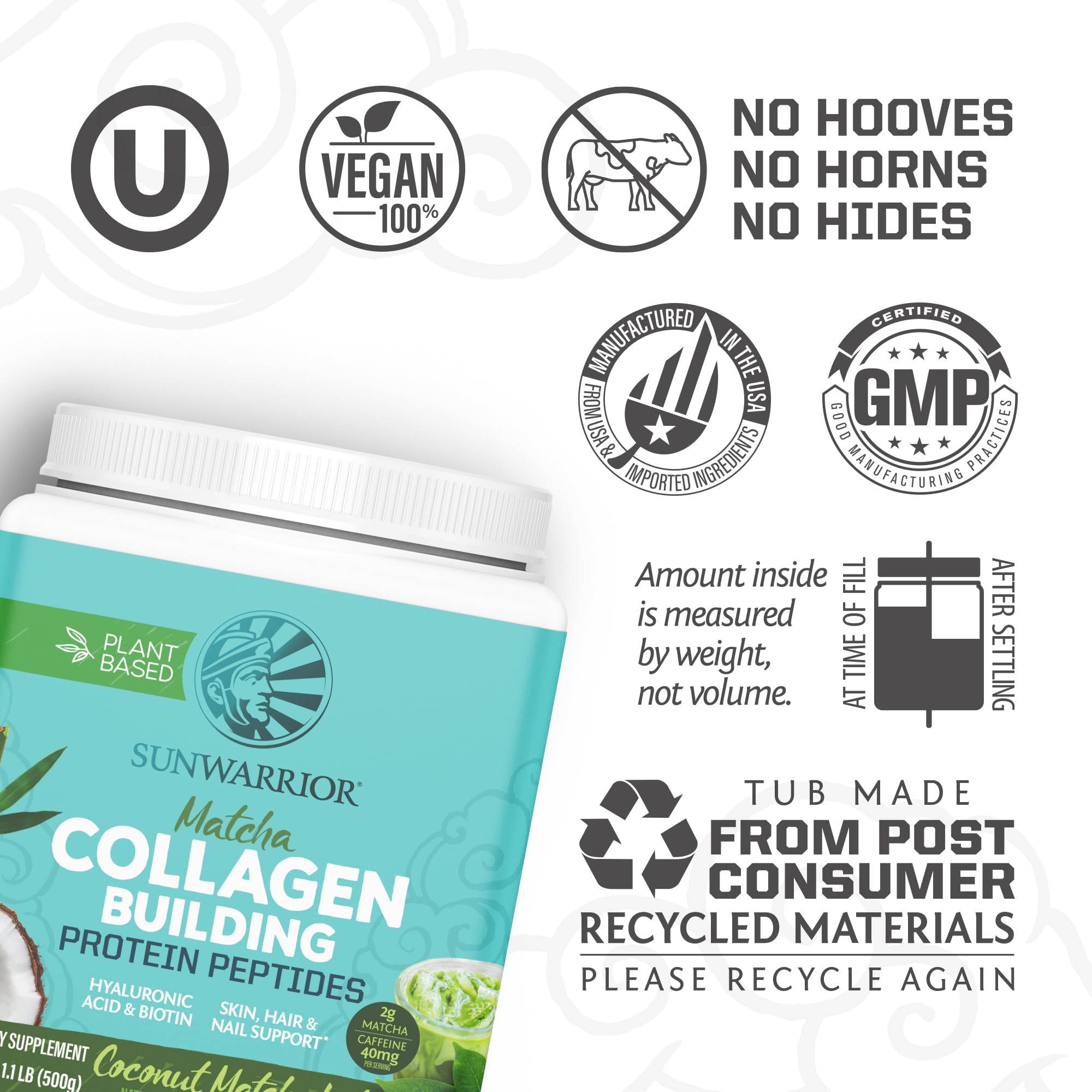 sugar-free collagen protein formula
