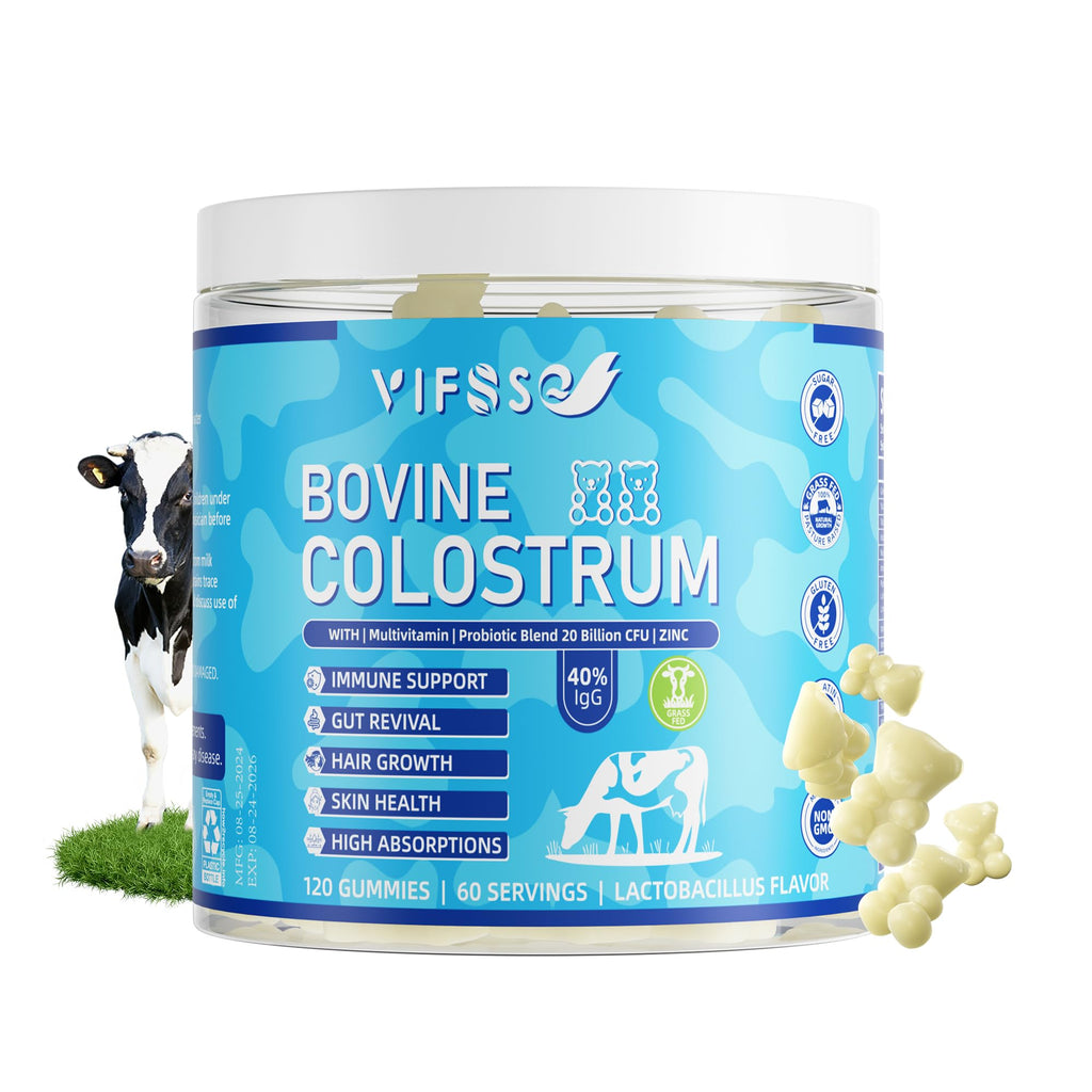sugar-free colostrum gummies for immunity