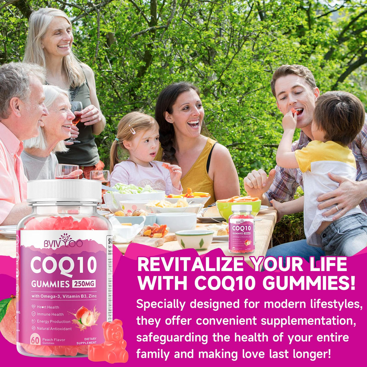 sugar-free coq10 for daily nutrition