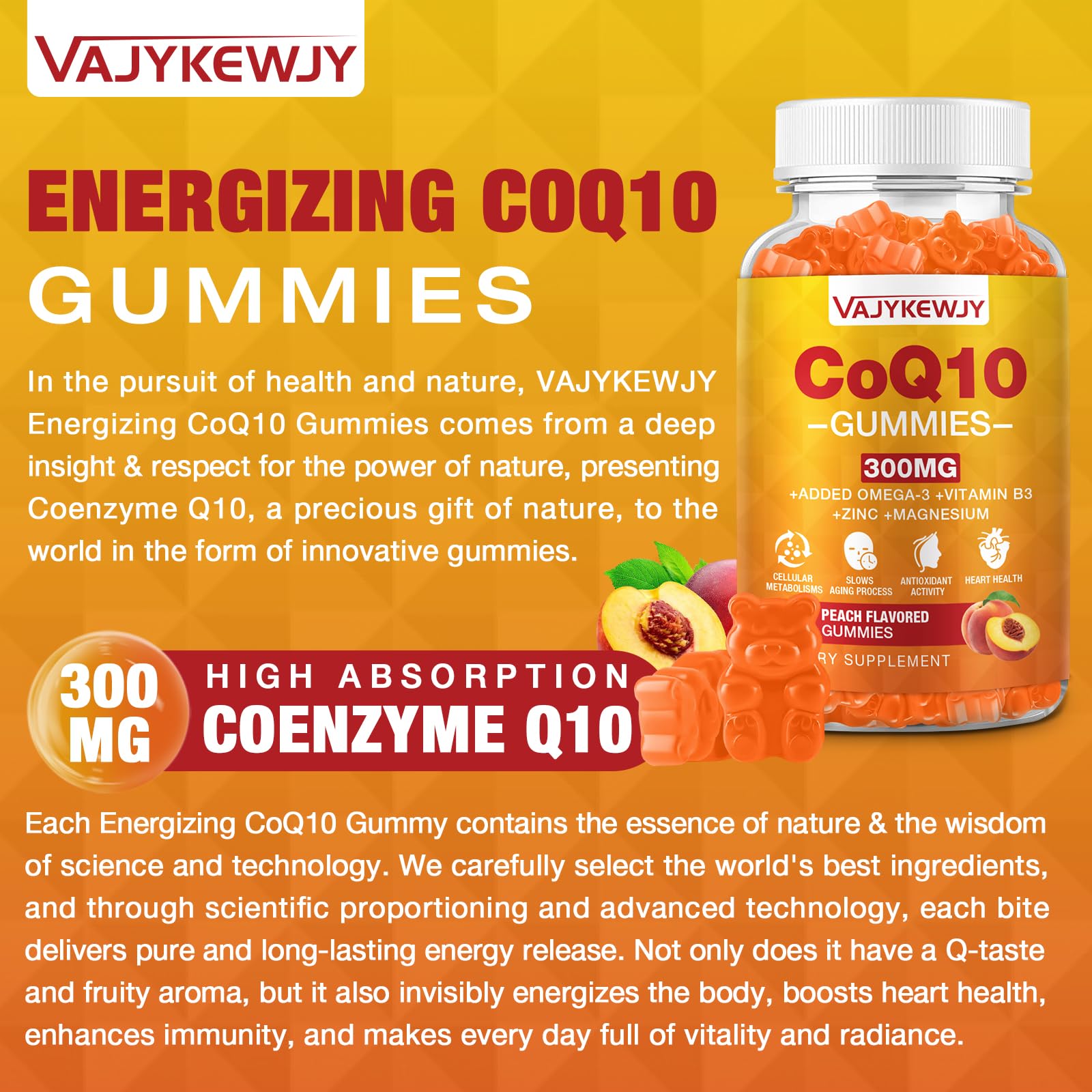 sugar-free coq10 for daily wellness