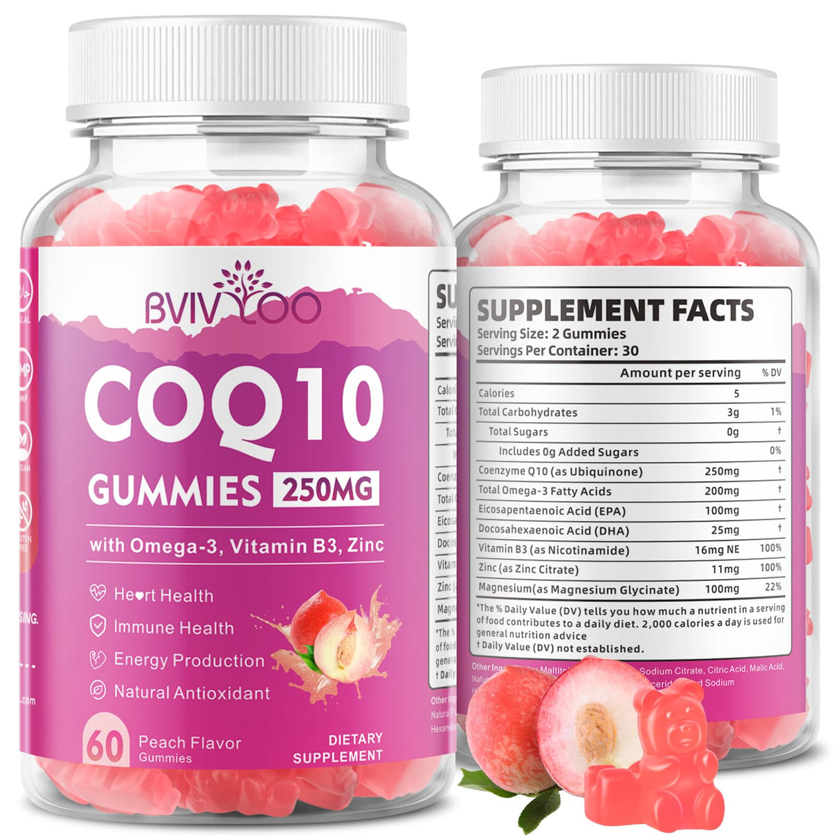 sugar-free coq10 gummies for energy