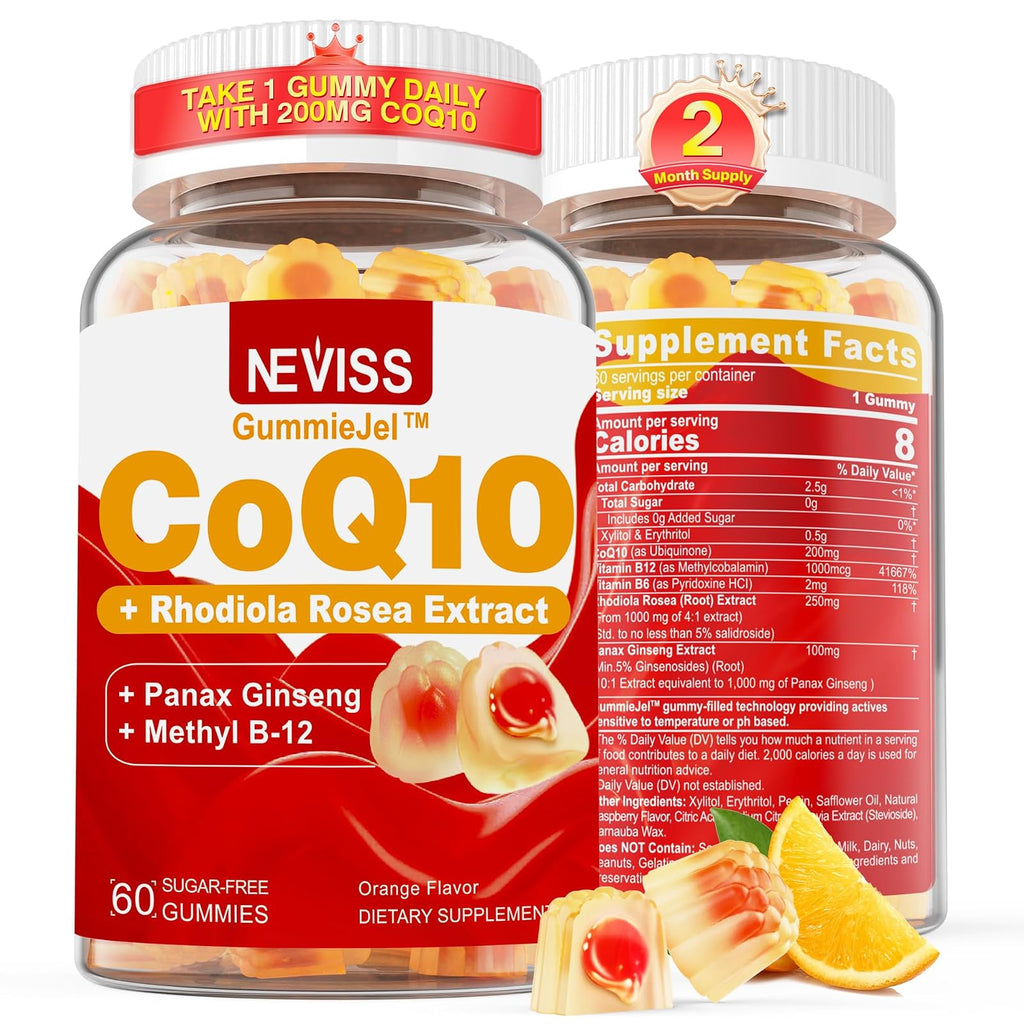 sugar free coq10 gummies for energy