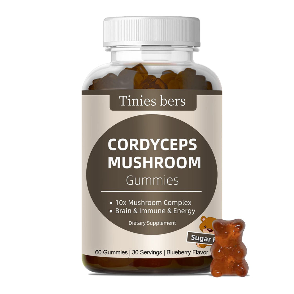 sugar-free cordyceps gummies for energy