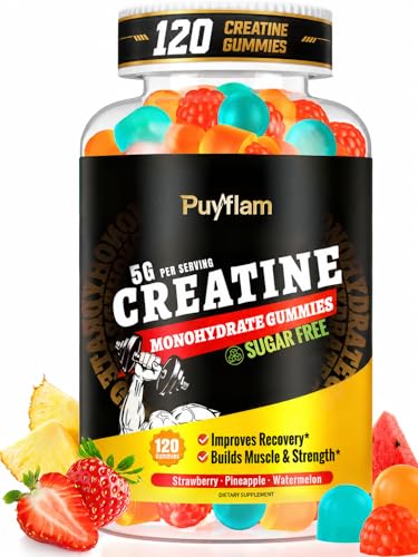 sugar free creatine gummies for energy