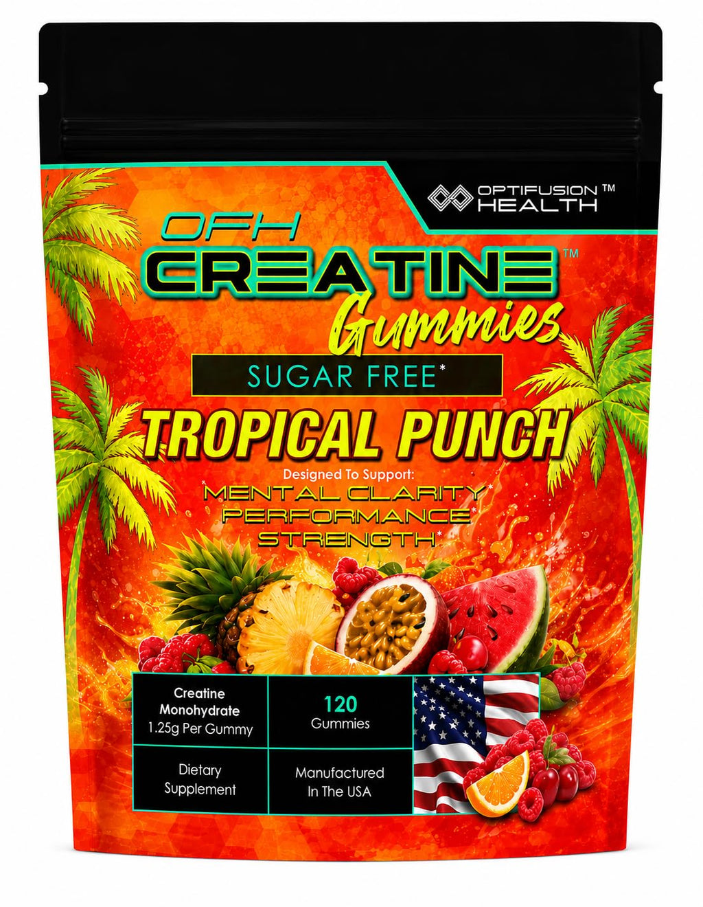 sugar free creatine gummies for energy