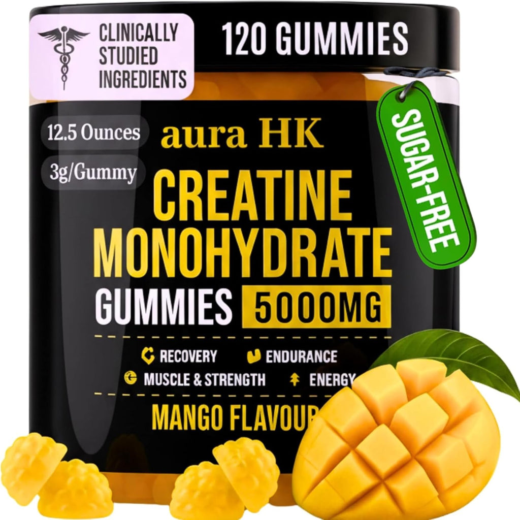 sugar free creatine gummies for energy