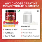 sugar-free creatine monohydrate gummies