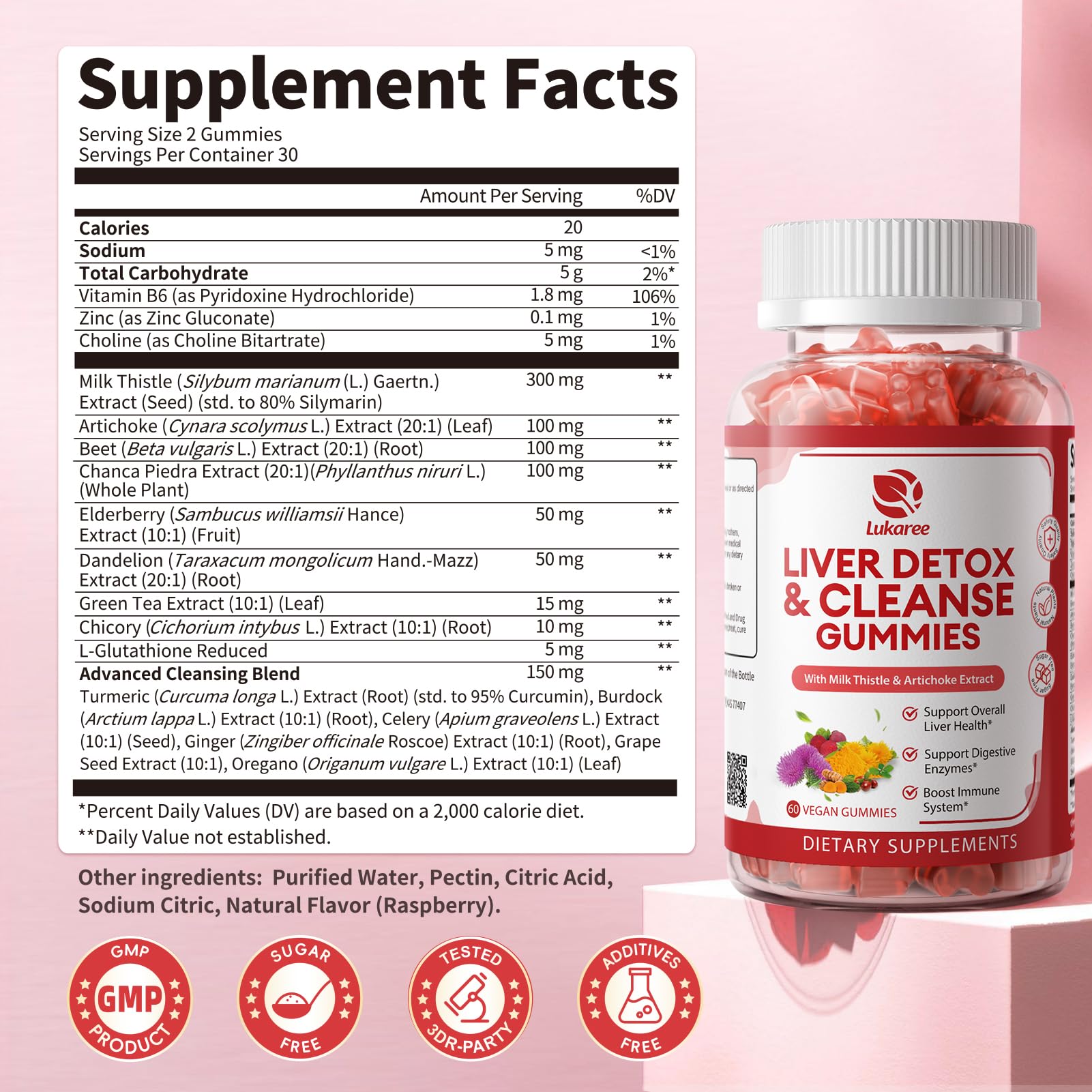 sugar-free detox supplement