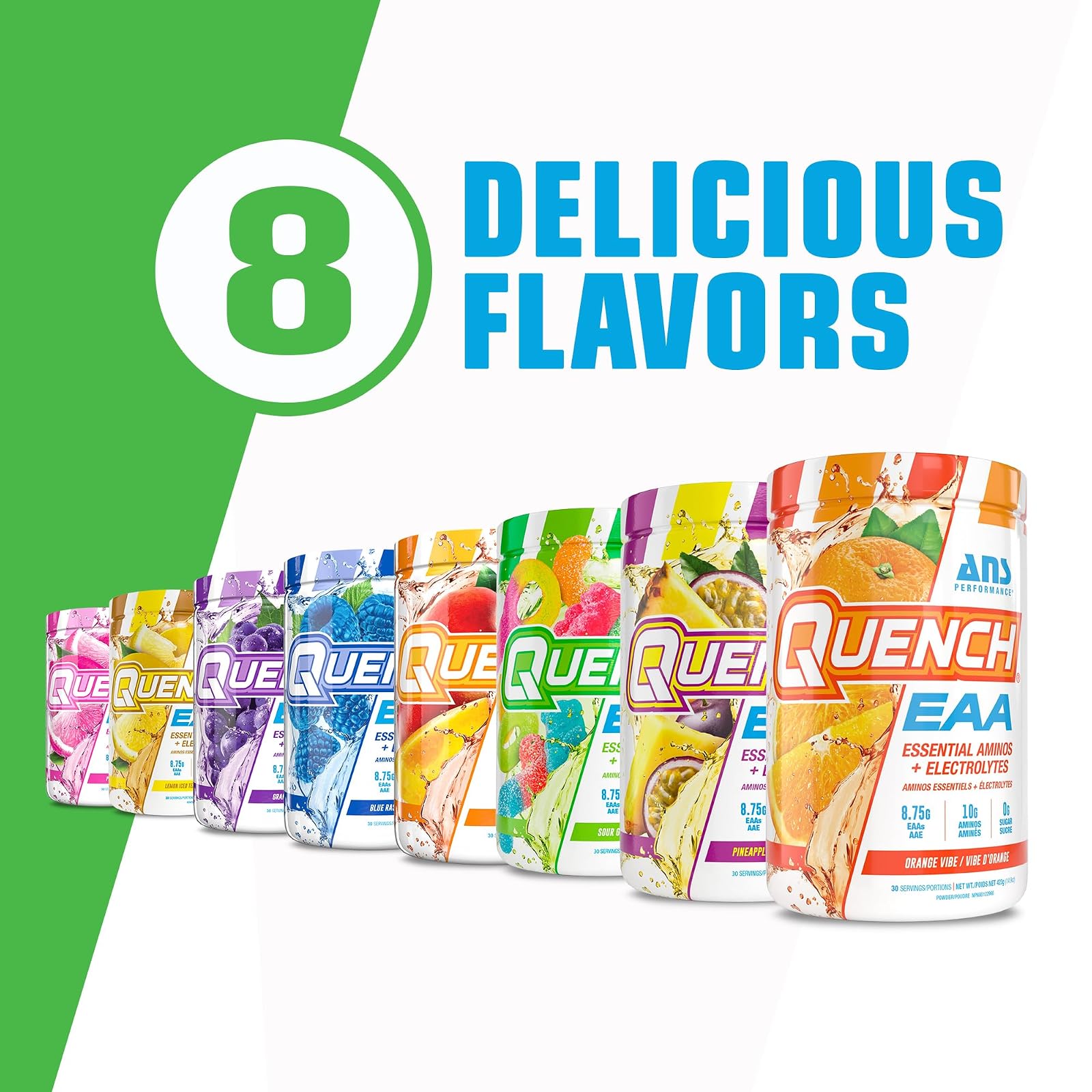 Sugar-free EAA drink mix option