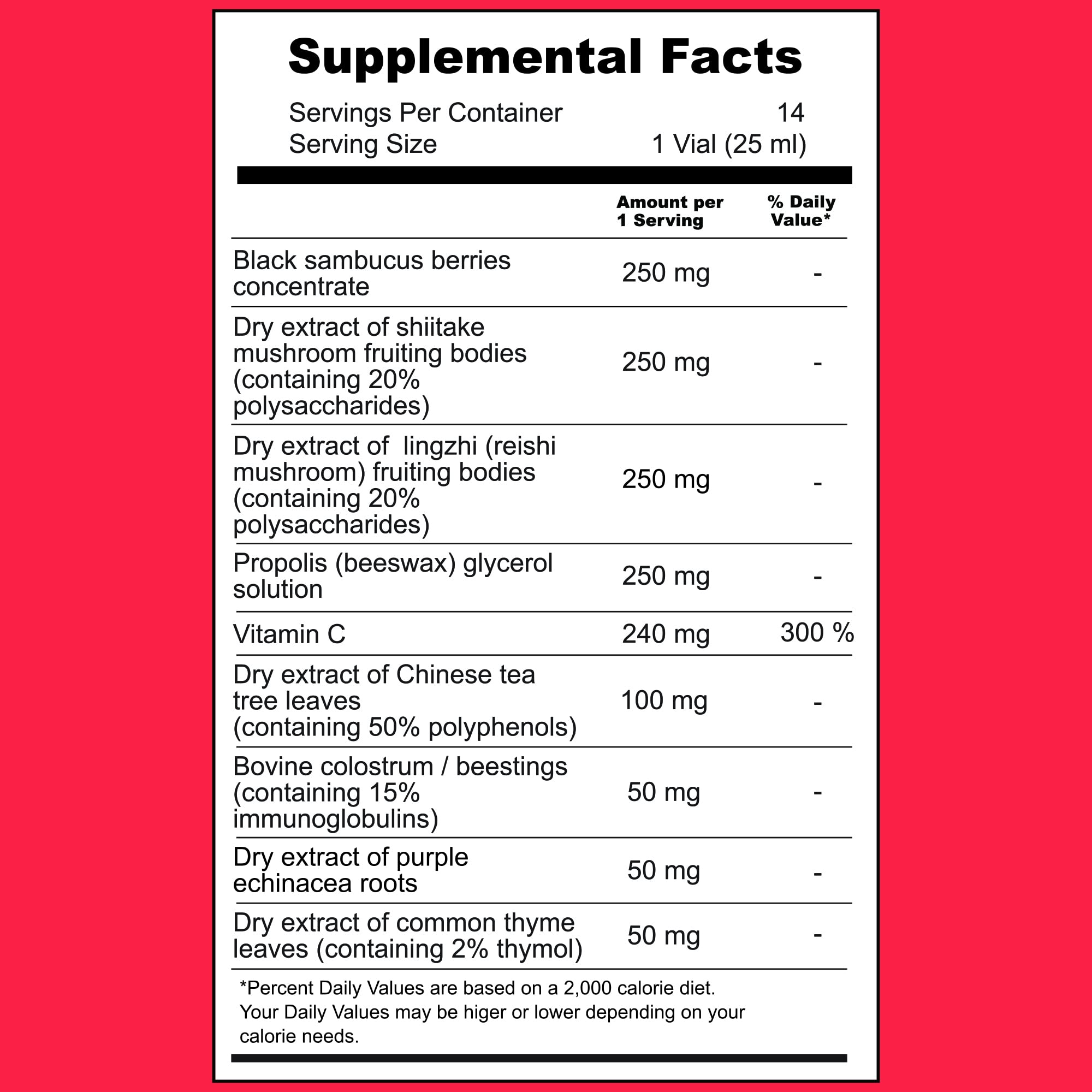 Sugar-free echinacea food supplement