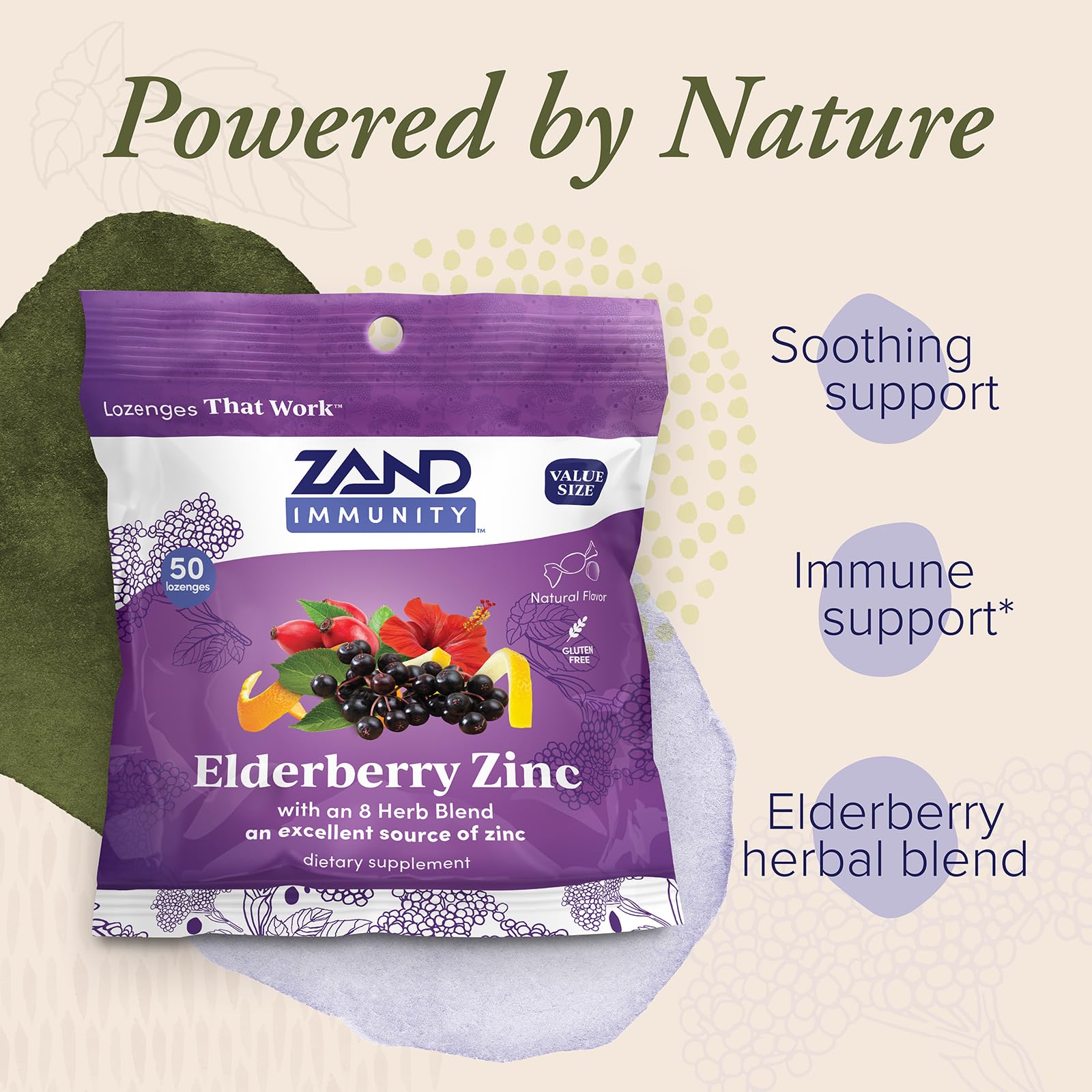 sugar-free elderberry drops for wellness