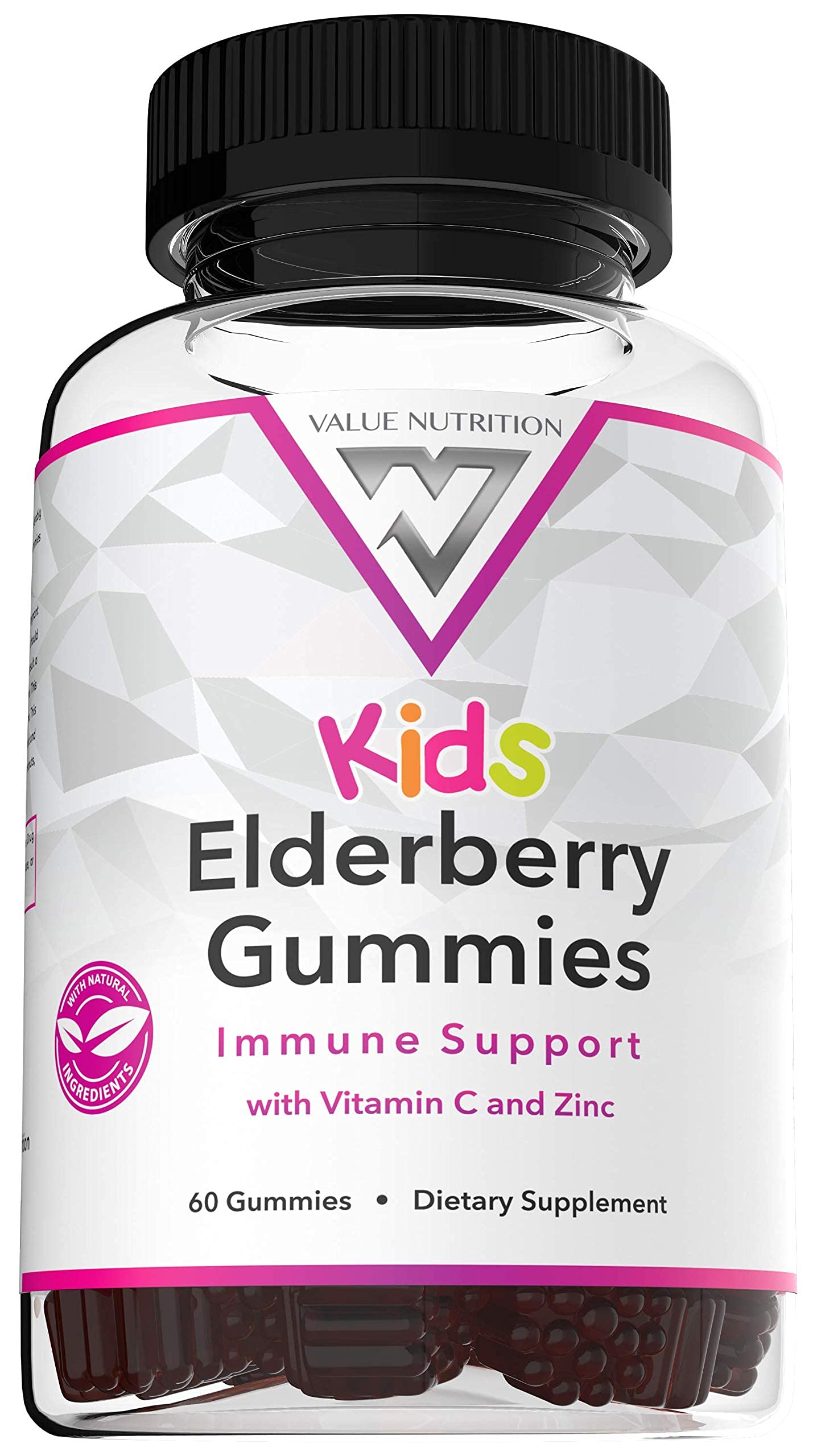 sugar-free elderberry gummies for children